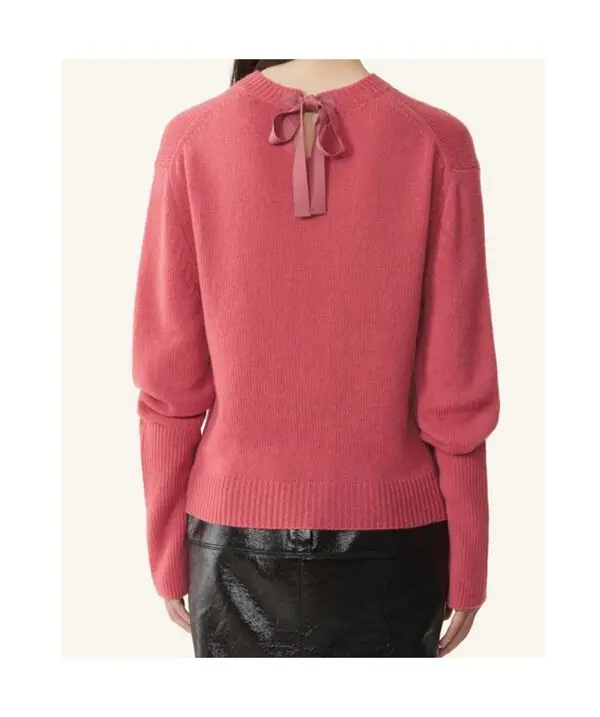 LANVIN Gros-grain Knot Detail Jumper
