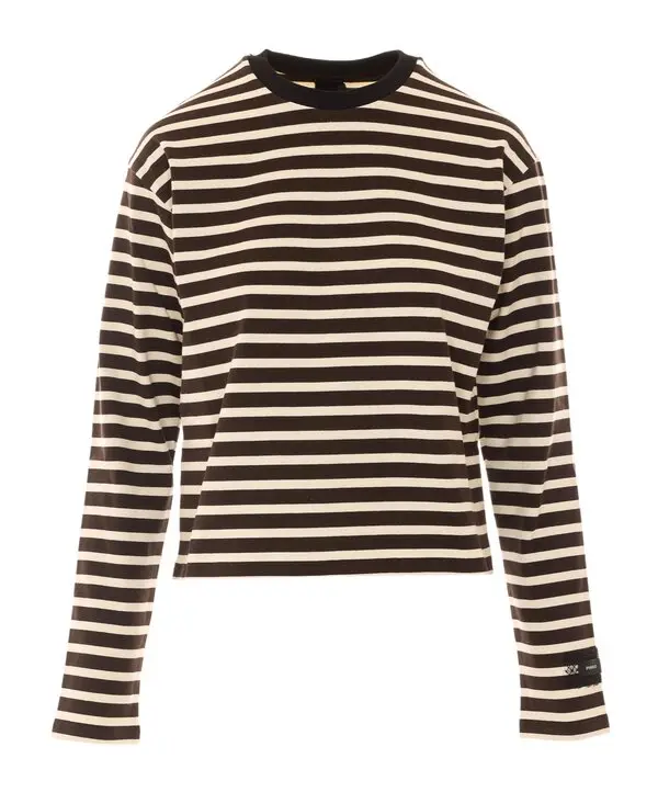 Pinko Striped Sweater - Black