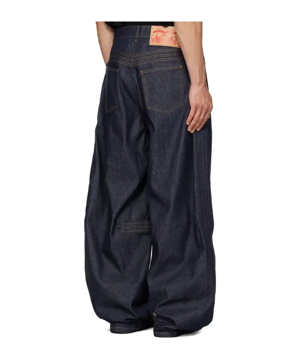 EGONLAB Overscaled Belt Loop Jeans
