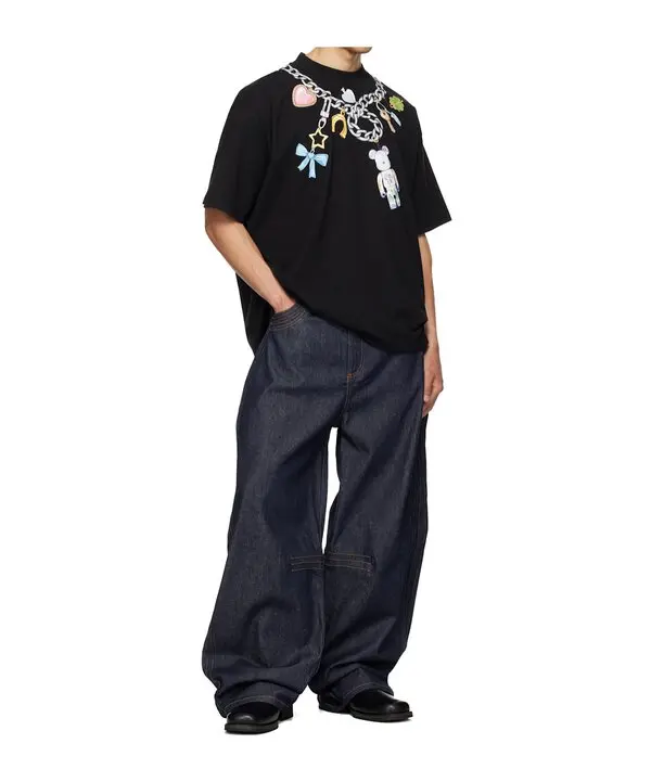 EGONLAB Overscaled Belt Loop Jeans