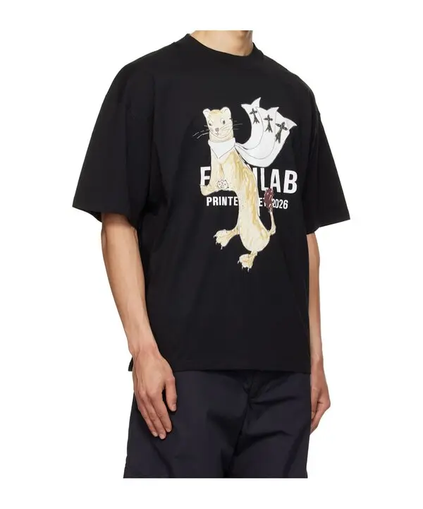 EGONLAB Printed Crew Neck T-shirt