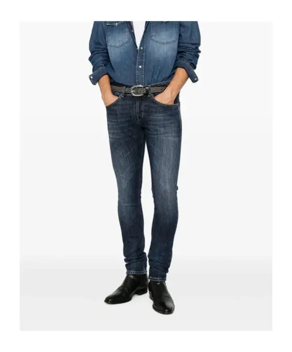 DONDUP Belt Loop Jeans