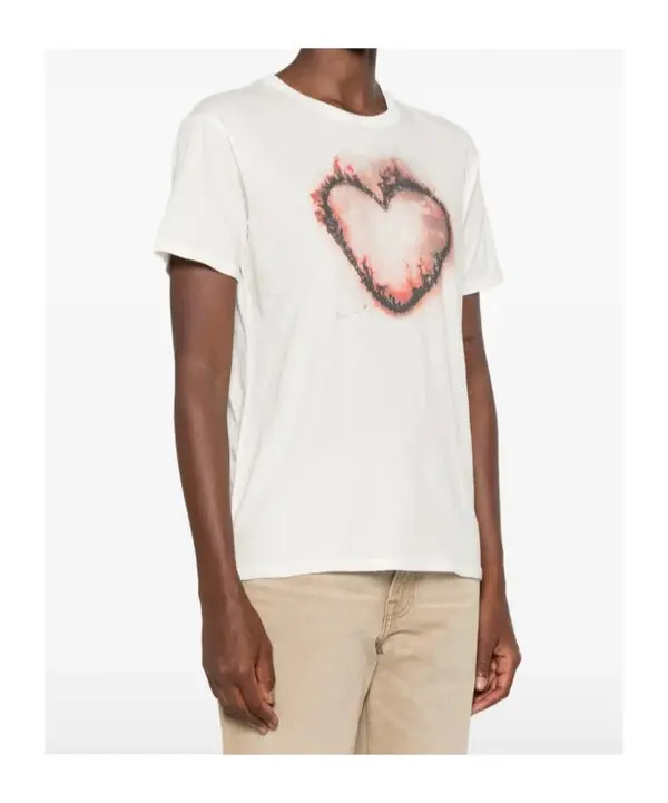 R13 Heart-print T-shirt