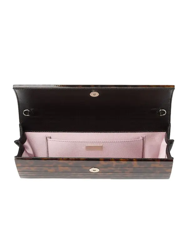 JIMMY CHOO Sweetie Grooved Clutch Bag