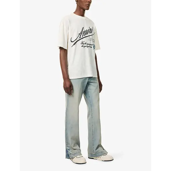 Amiri Skater Logo-print Cotton-jersey T-shirt Xxl