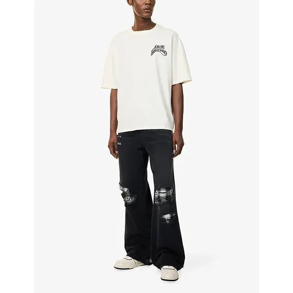 Amiri Hollywood Oversized Skate Cotton-jersey T-shirt Xxl