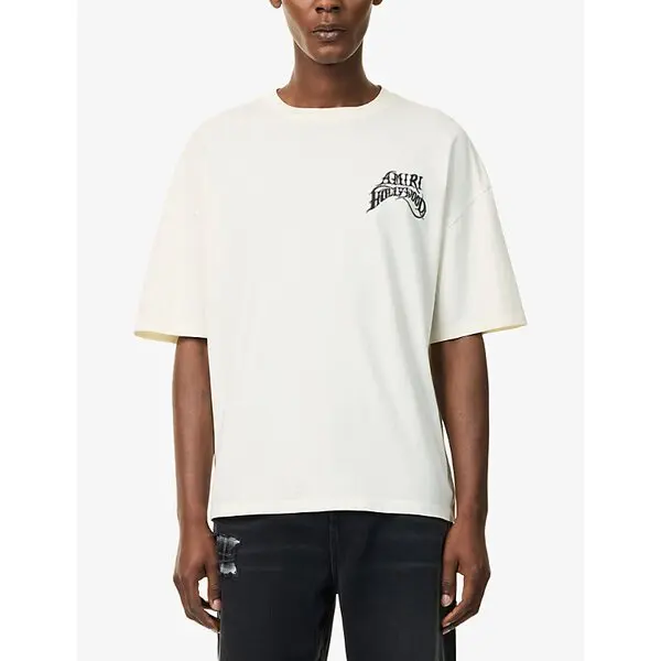 Amiri Hollywood Oversized Skate Cotton-jersey T-shirt Xxl
