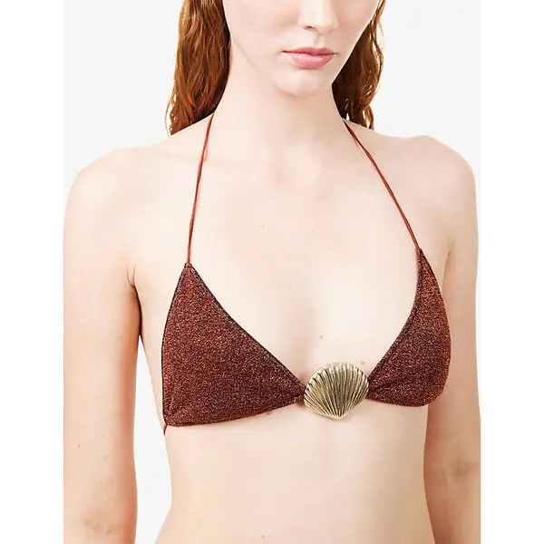 Oseree Lumiere Shell-hardware Bikini Set