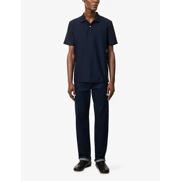 Missoni Zig-zag Short-sleeve Cotton Polo Shirt