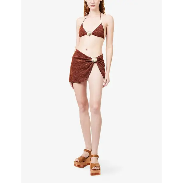 Oseree Lumiere Shell Metallic Cover-up