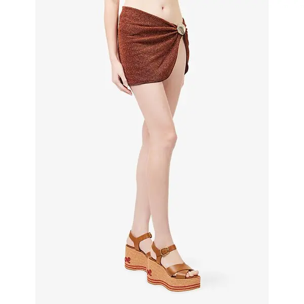 Oseree Lumiere Shell Metallic Cover-up