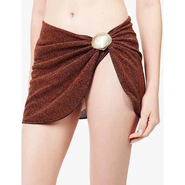 Oseree Lumiere Shell Metallic Cover-up