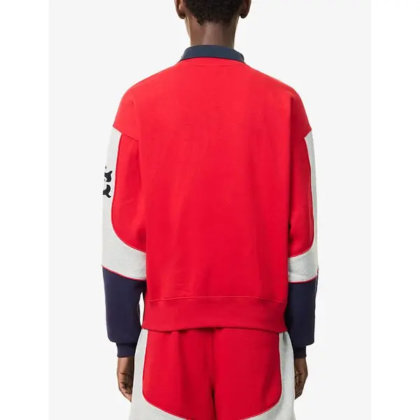 ICECREAM Colla Warm-up Cotton-jersey Sweatshirt