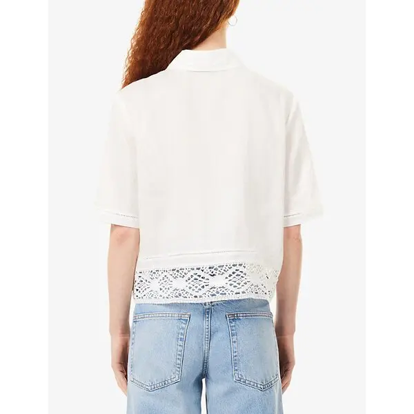 FRAME The Heirloom Lace Woven Shirt