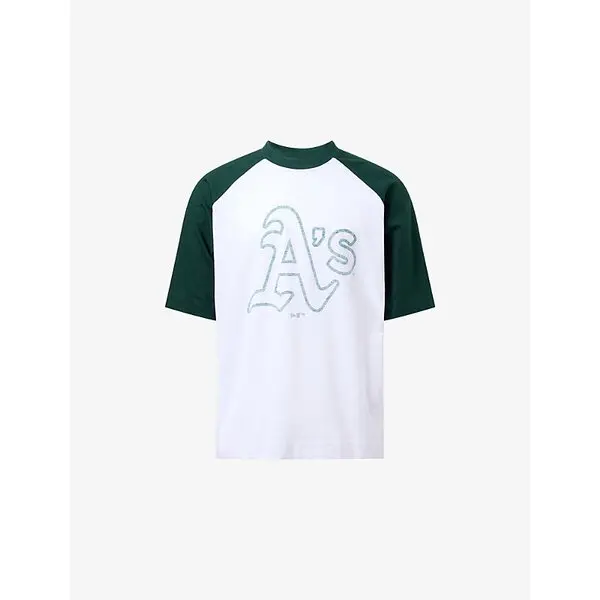 New Era Athletics Mlb Boxy Cotton T-shirt