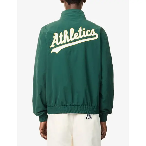 New Era Athletics Mlb Woven Sports Jacket