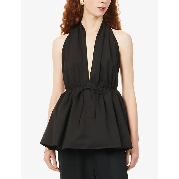 Dissh Tammy Halter Cotton Top