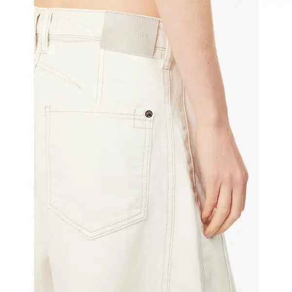Free People Good Luck Mid-rise Barrel Denim Jeans