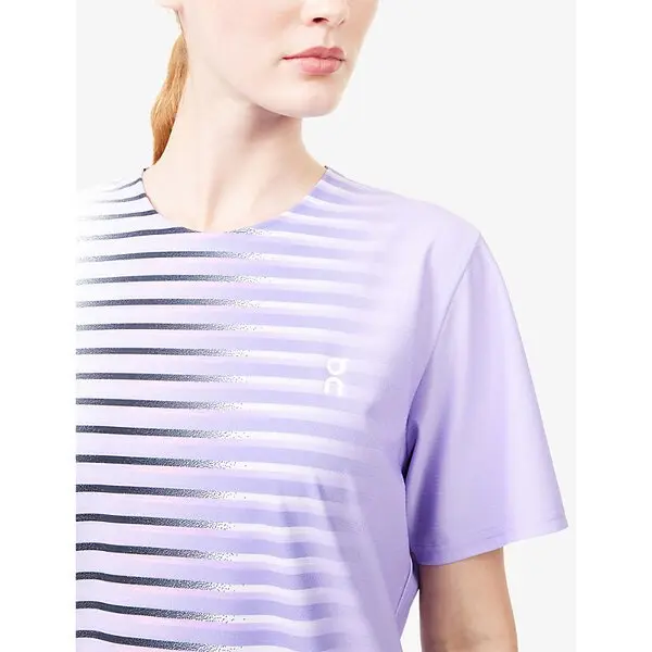 On Court Edge Logo-print Stretch-woven T-shirt