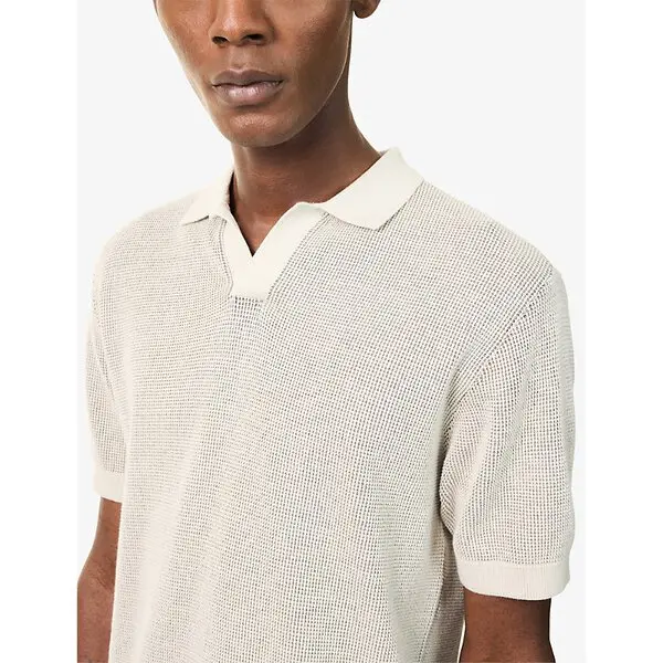 RAITH Oscar Contrast-trim Cotton-knit Polo Shirt