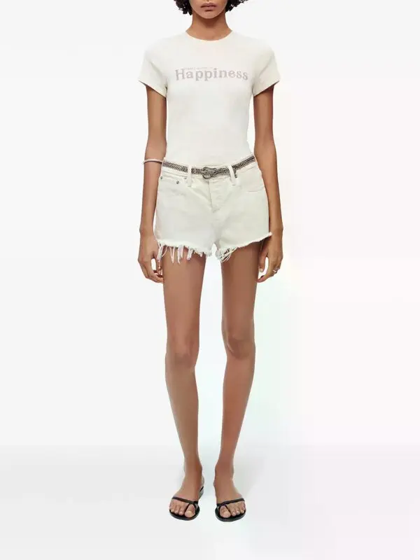 RE/DONE Mid-rise Denim Shorts