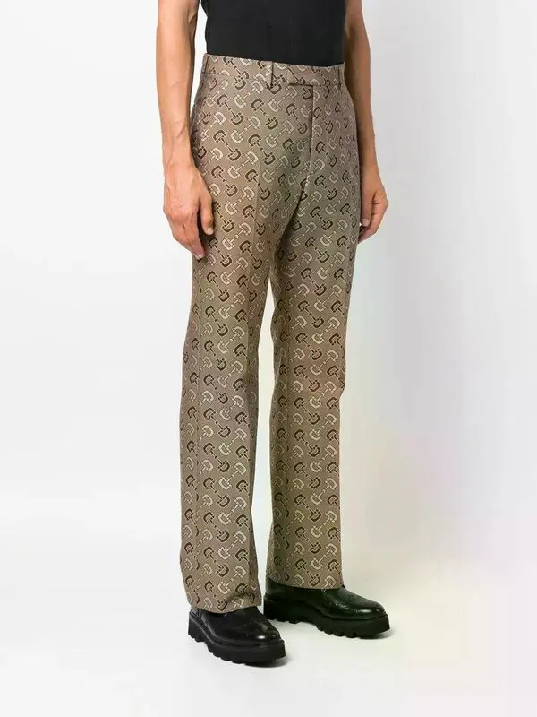 Gucci Mid-rise Straight-leg Trousers