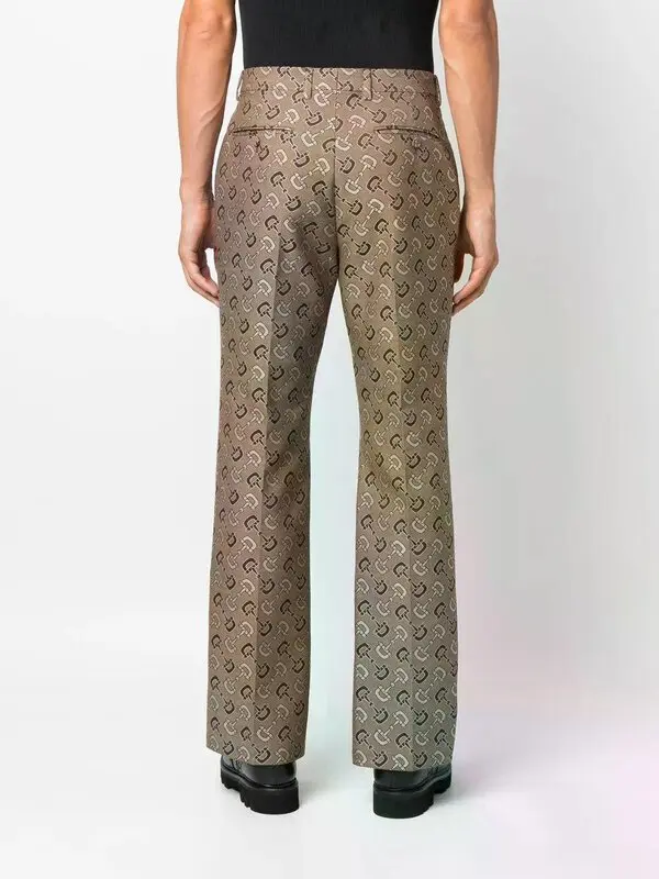 Gucci Mid-rise Straight-leg Trousers