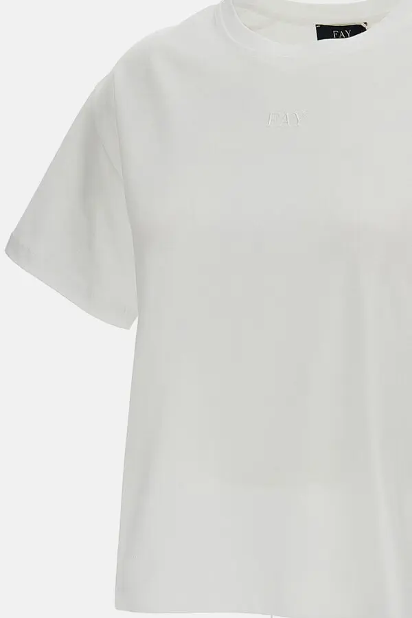 FAY Cotton T-shirt