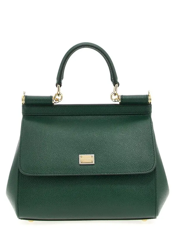 Dolce & Gabbana Sicily Medium Handbag - Green