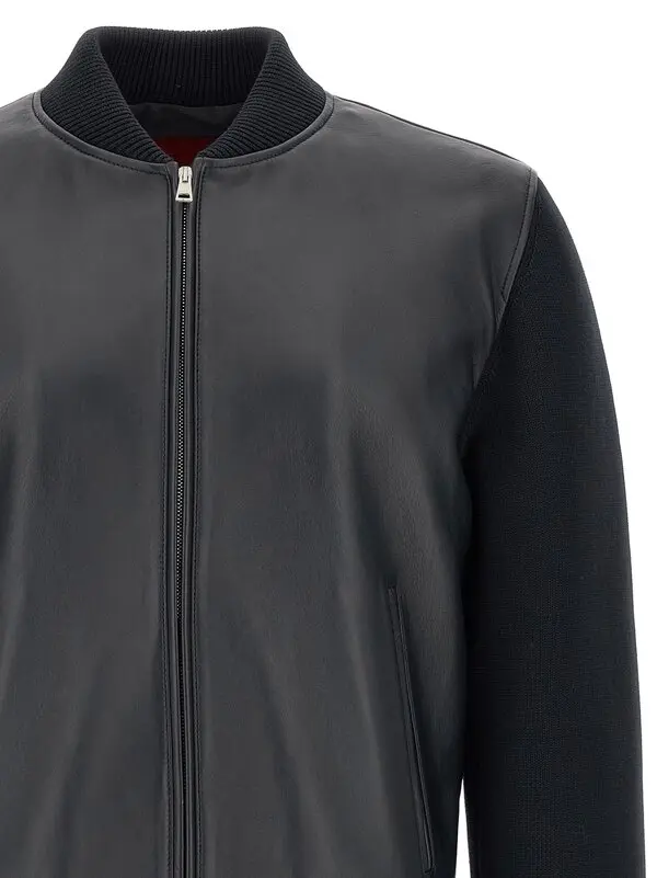 Gucci Bomber Jacket With Tassel And Sweater