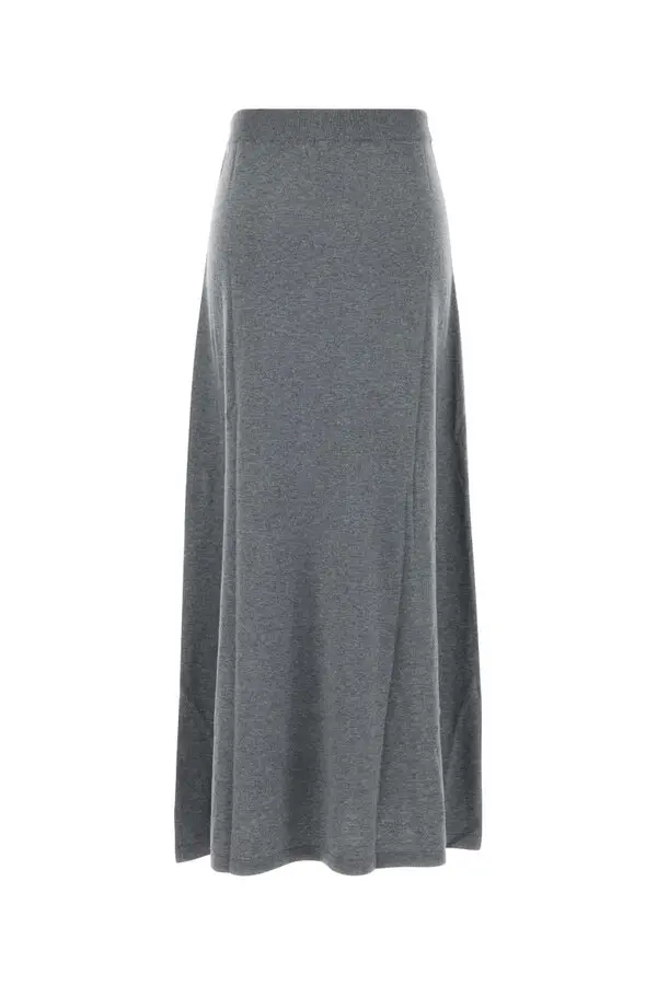 LISA YANG Cotton Blend Maxi Skirt