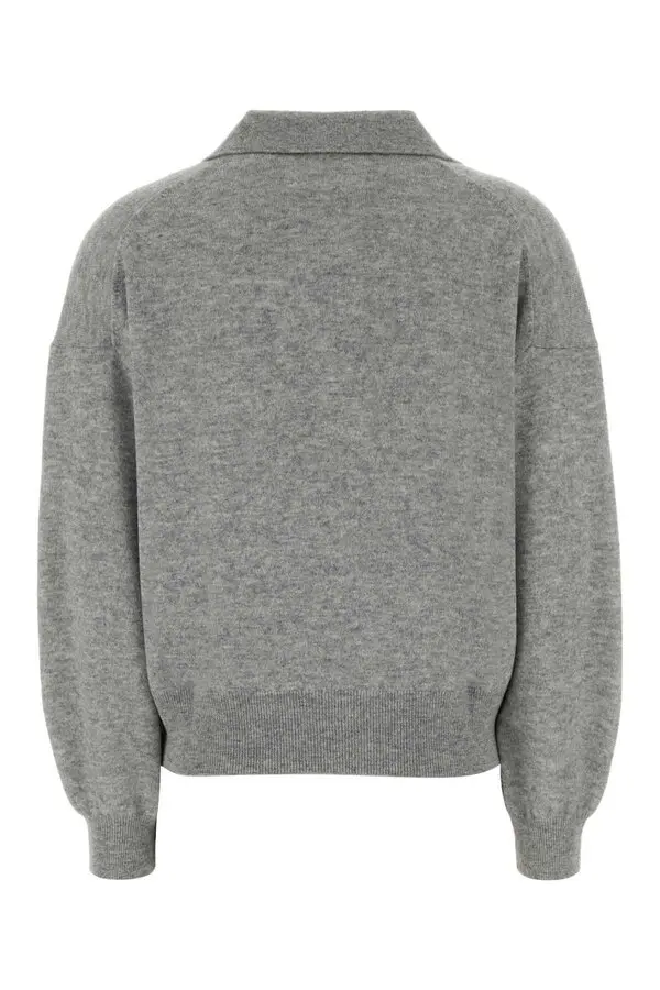 LISA YANG Grey Cashmere Sweater - Gray