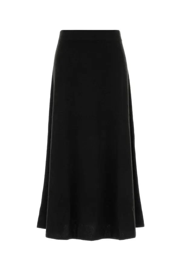 LISA YANG Cashmere Skirt - Black