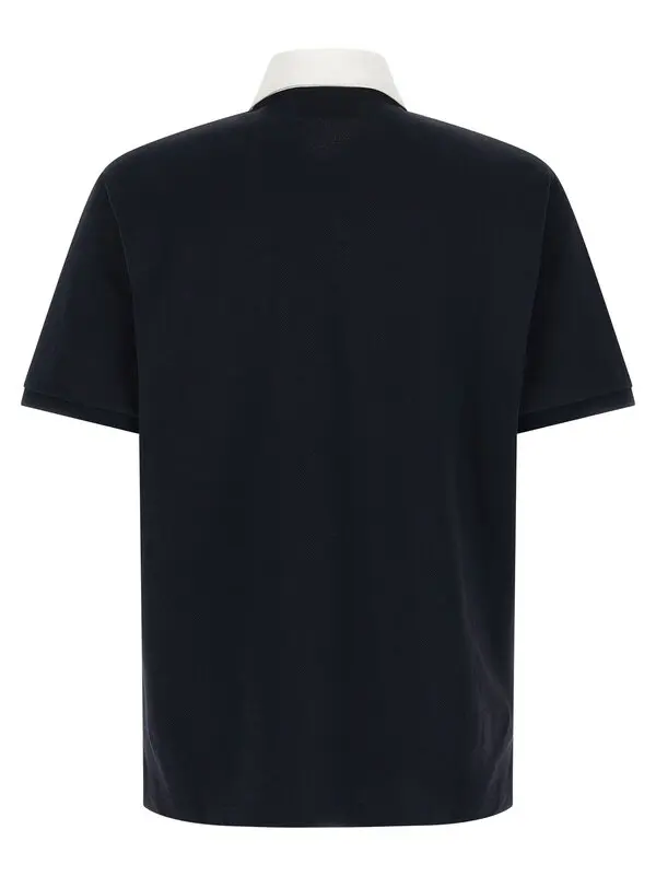 Gucci Contrast Collar Polo Shirt