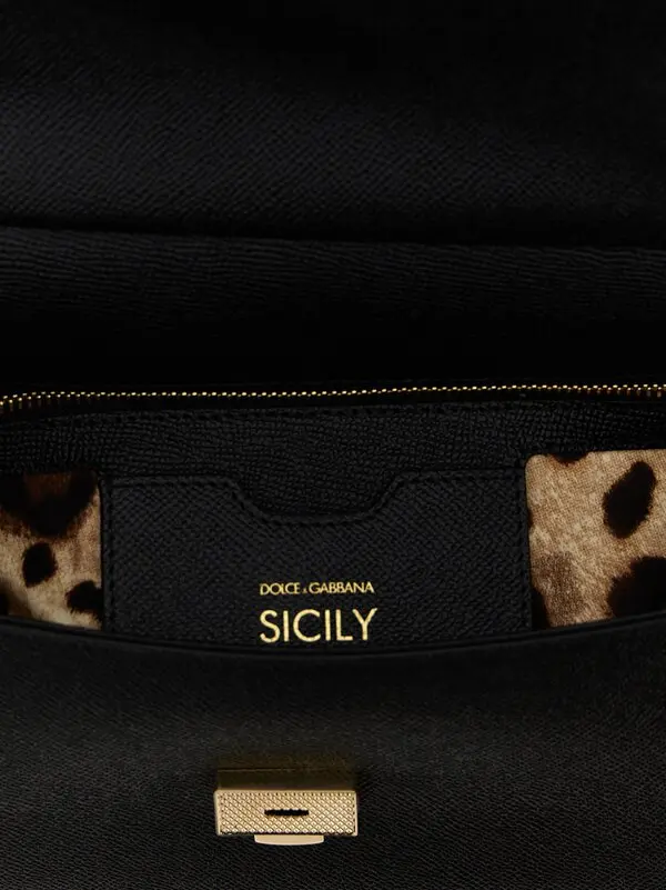 Dolce & Gabbana Sicily Large Handbag - Black