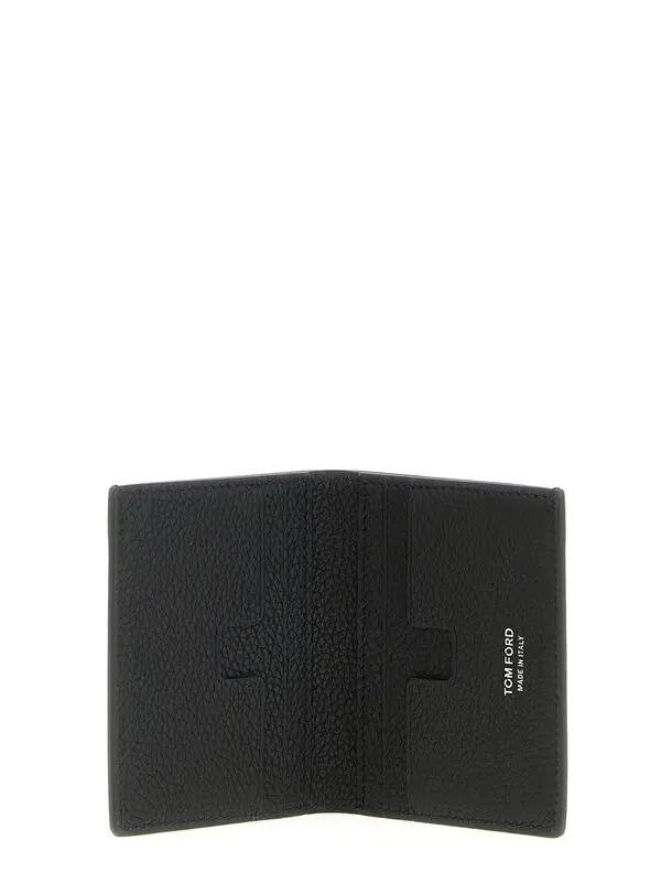 TOM FORD Foldable Card Holder - Black