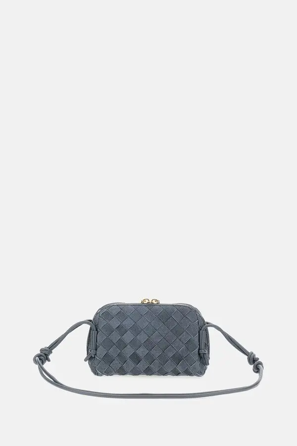 Bottega Veneta Nappa Suede Pochette Clutch