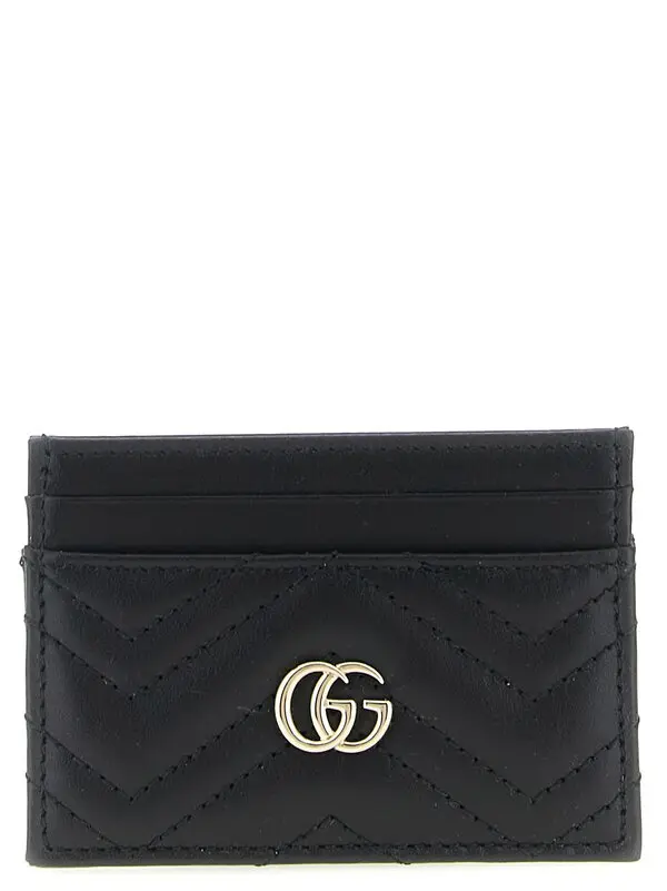 Gucci Gg Marmont' Card Holder - Black