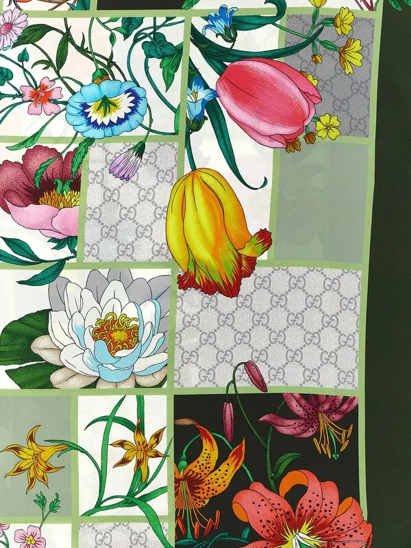 Gucci Flora' And Gg Silk Yore