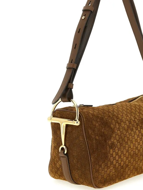 Gucci Half Horsebit' Medium Shoulder Bag