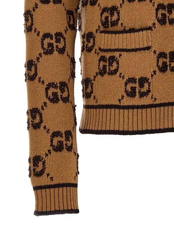 Gucci Gg Tweed Bouclè Cardigan
