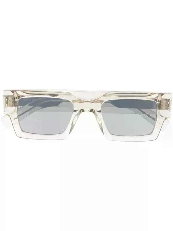 Saint Laurent Square-frame Sunglasses - Neutrals