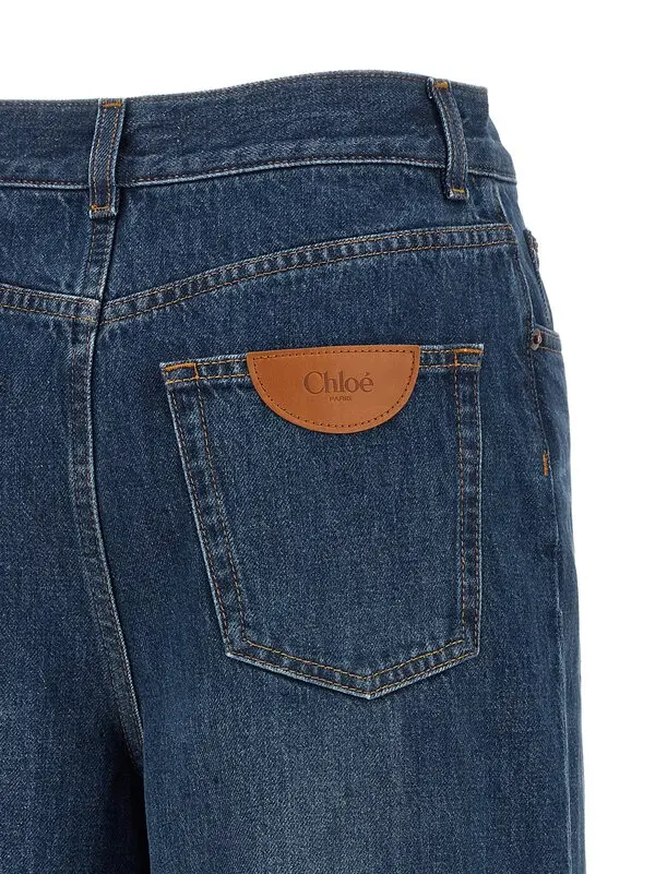Chloé Palazzo Jeans - Blue