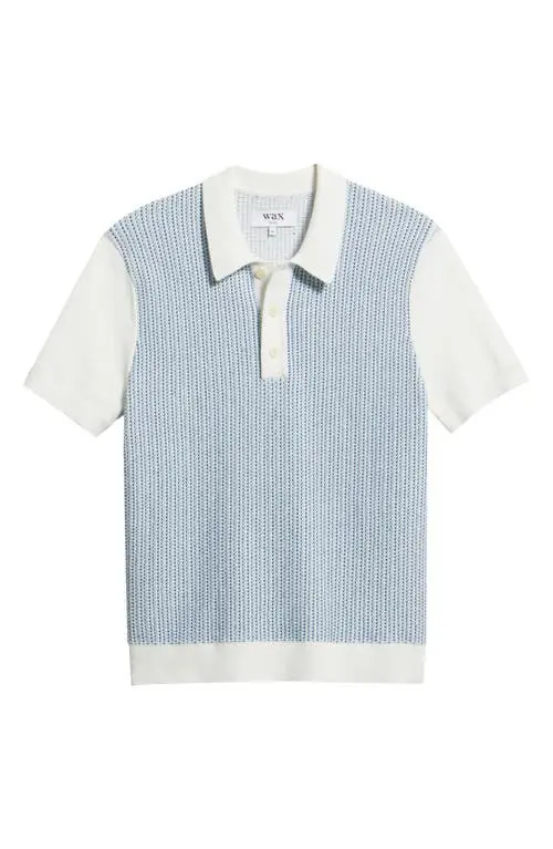 WAX LONDON Turin Stripe Polo Sweater