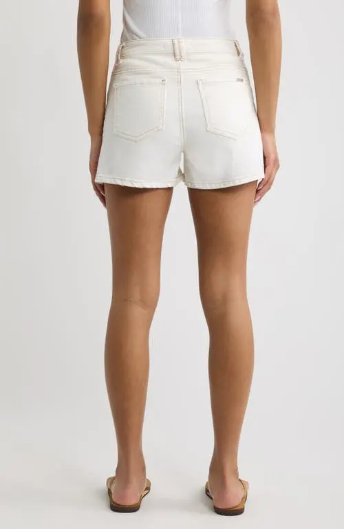 TRACTR Seamed Stretch Denim Shorts