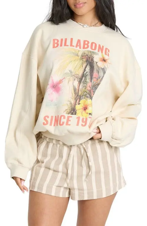 BILLABONG Graphic Crewneck Sweatshirt