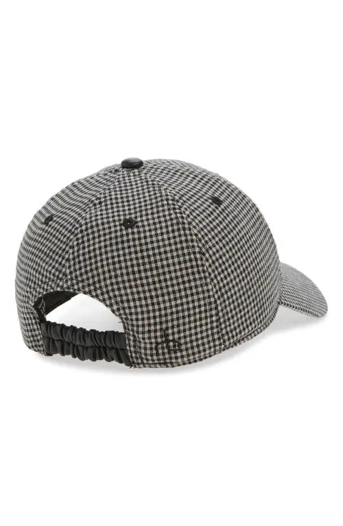 Rag & Bone Harlow Gingham Baseball Cap