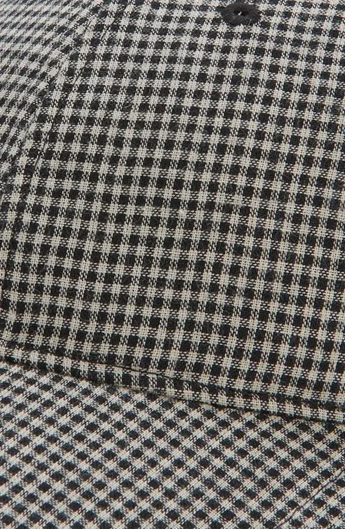 Rag & Bone Harlow Gingham Baseball Cap