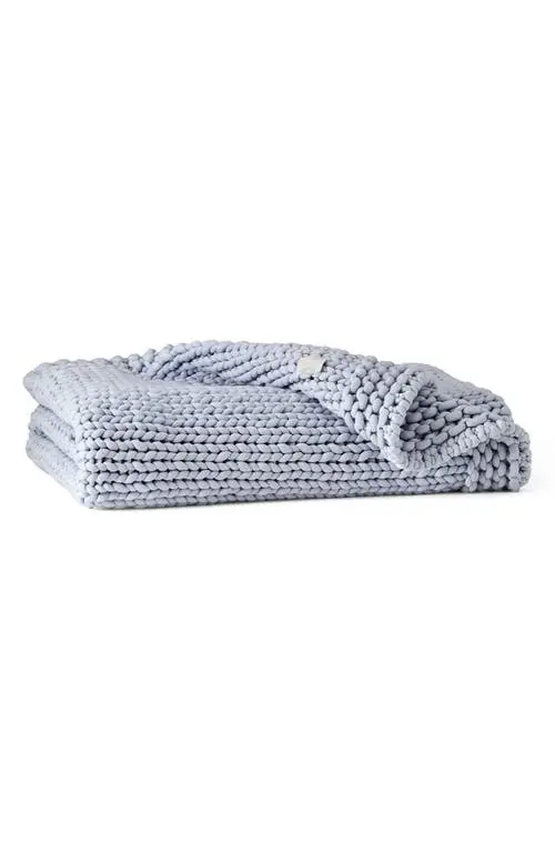 BOLL & BRANCH Superloop Throw Blanket - Hydrangea