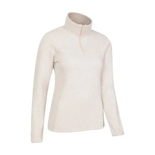 Mountain Warehouse Idris Half Zip Fleece Top - Beige